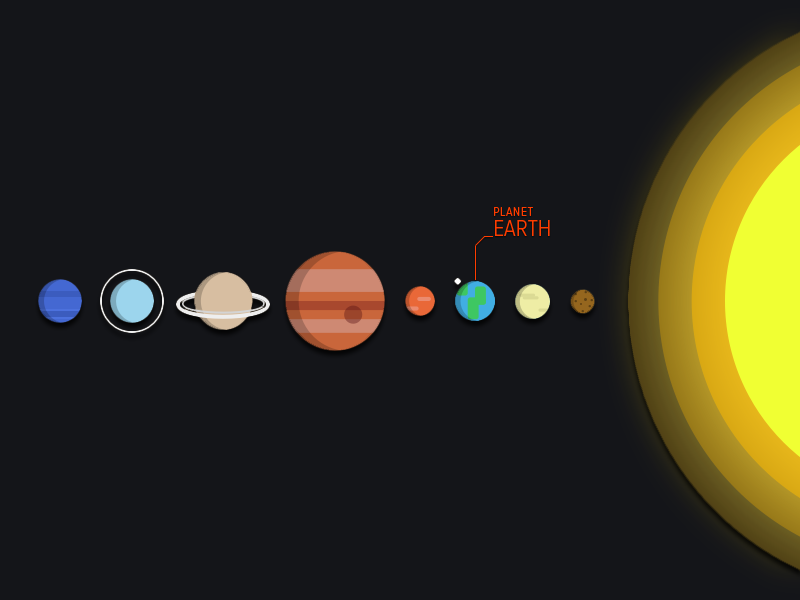 Little Solar System by Galzor on Dribbble