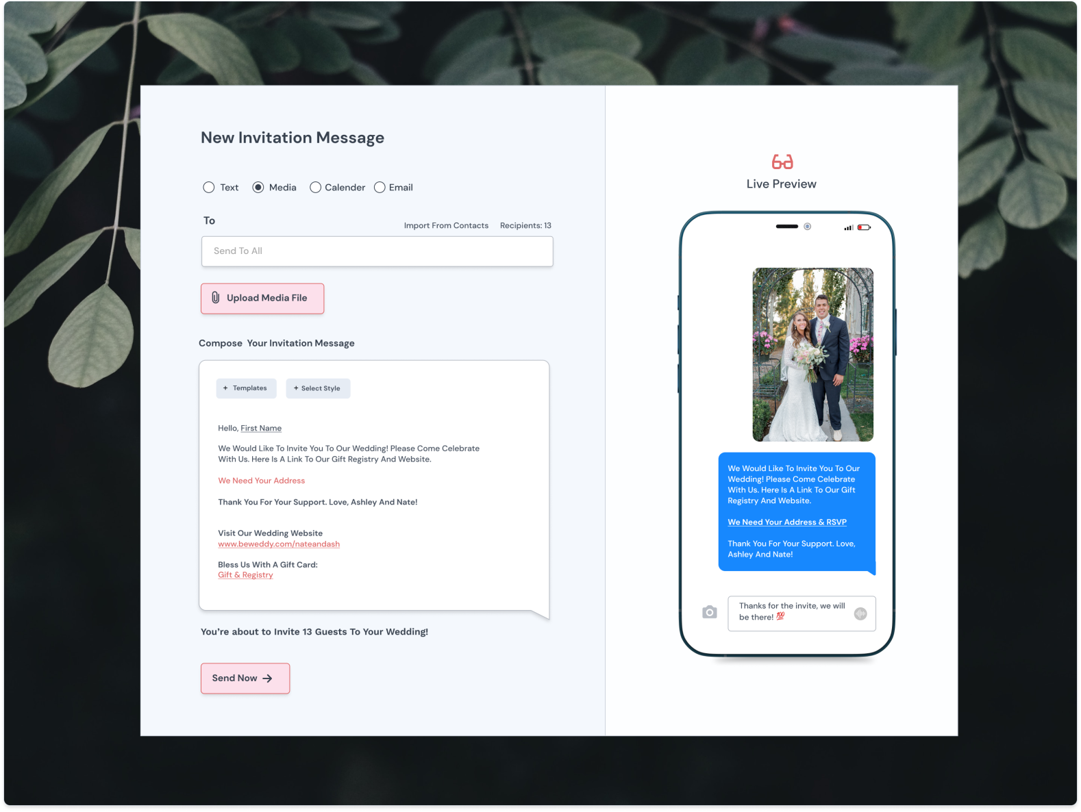 Multipurpose Wedding Invitations System by Arvie M Rana on Dribbble