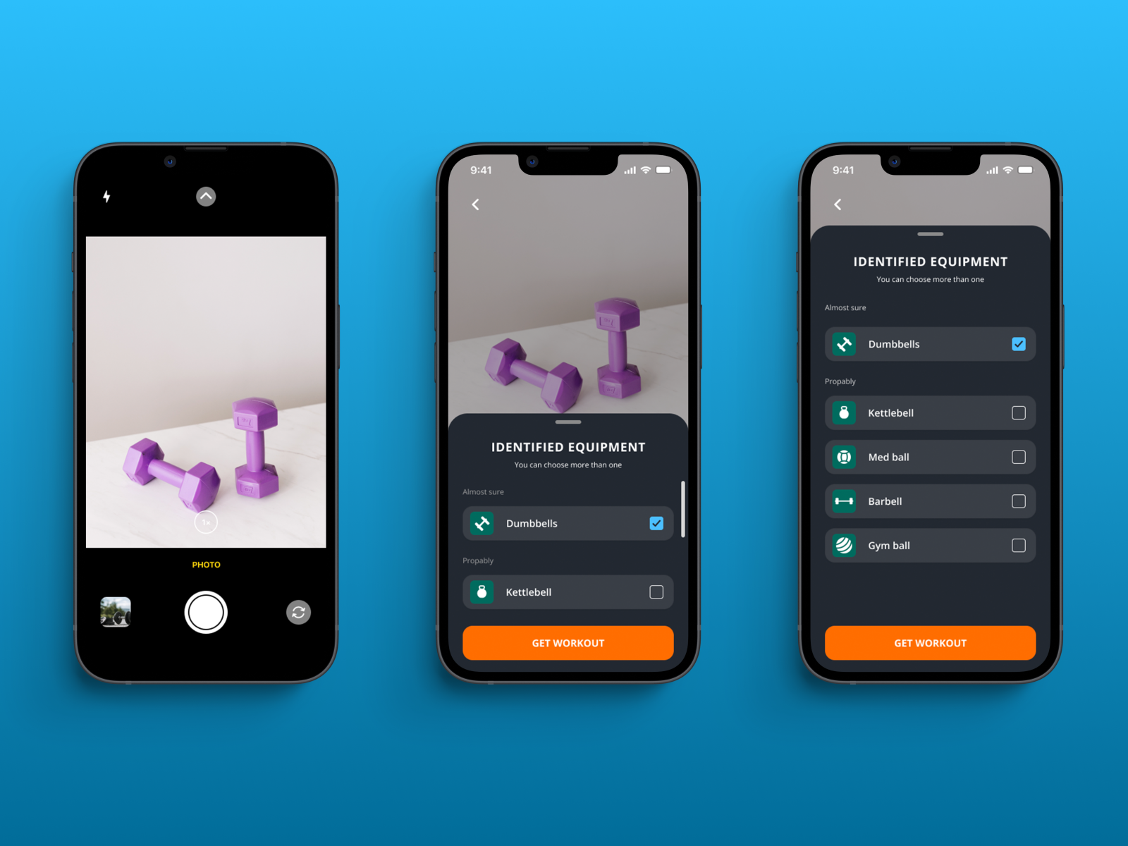 User interface of AI Fitness Recommender App by Neoteric by Aleksandra Solnica for Neoteric on ...