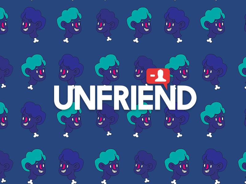 Unfriend by Munkhzul Lkhagva on Dribbble