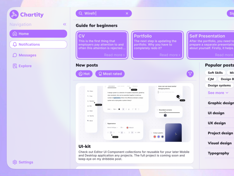 "28 days later" design challenge - Home page by Alexander "Sighted ...