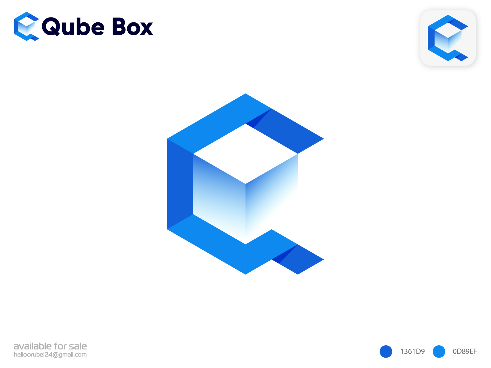 Letter Q - Qube Box Logo Design by Rubel Hossen | Logo Designer on Dribbble