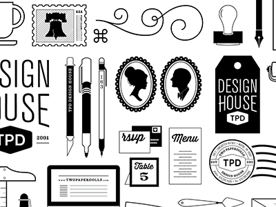TPD Design House Pattern by Jen Moczydlowski on Dribbble