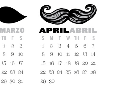 Abril by Jen Moczydlowski on Dribbble