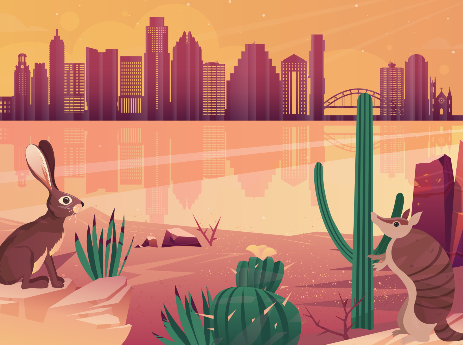 Austin by Liz Keiser on Dribbble