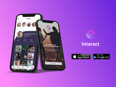 Interact - a instagram lookalike by sachithya rivisara on Dribbble