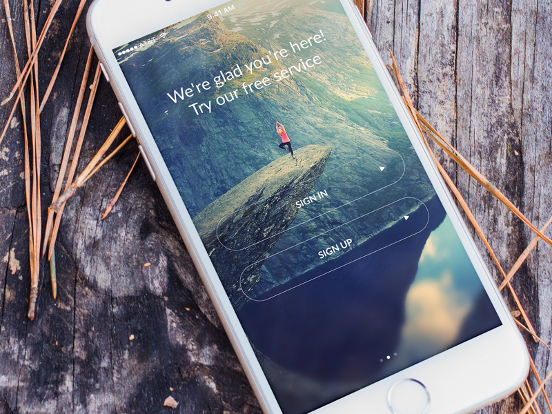 Splash screen - Health management app by Victor Constantinescu on Dribbble