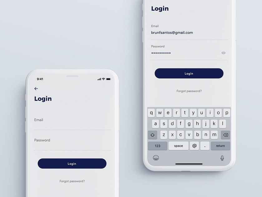 Login UI designs, themes, templates and downloadable graphic elements ...