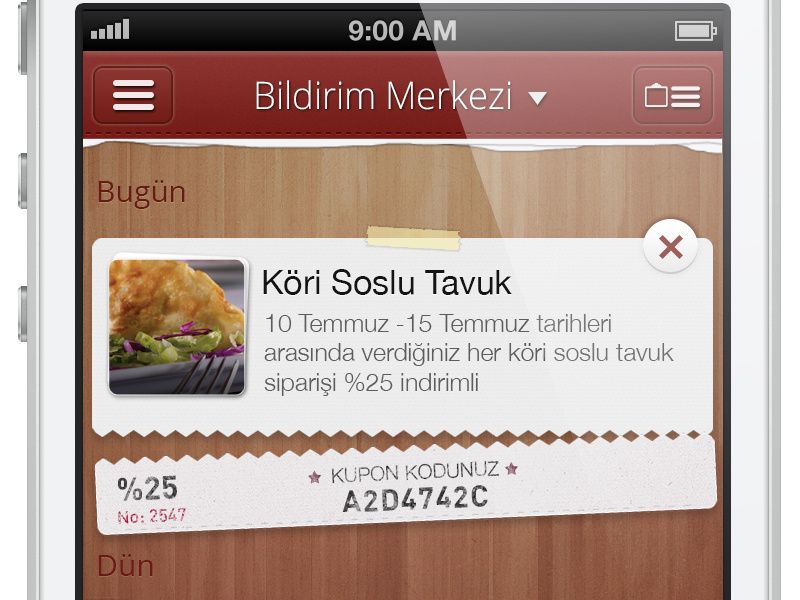 Promotion Screen by Orcun KILIC on Dribbble