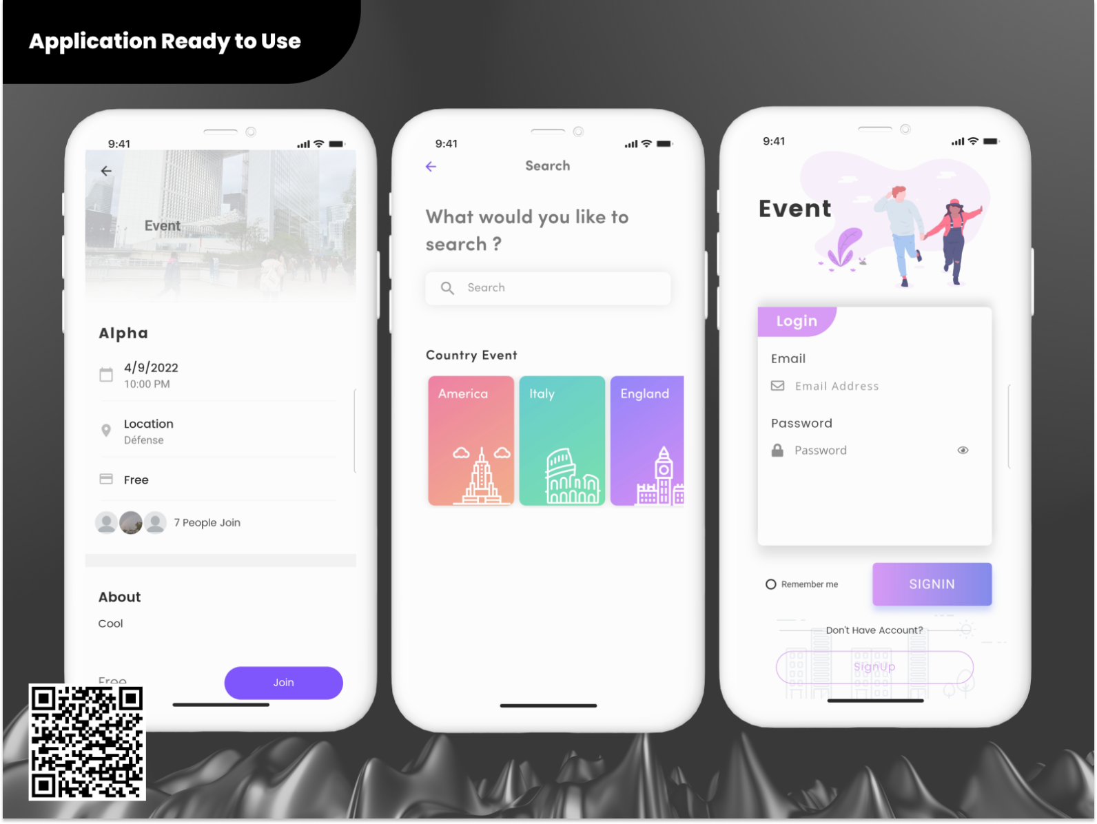 EventPro Booking Flutter Event App Full Application by Jeff Developer on Dribbble