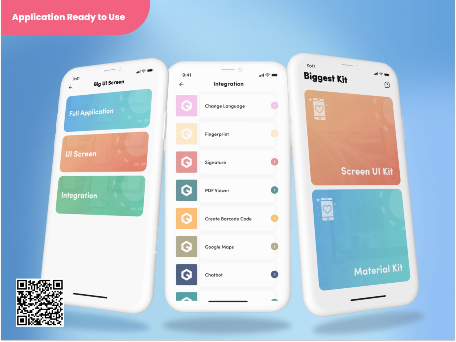 Flutter Integration Pro Kit by Jeff Developer on Dribbble