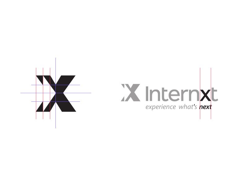 Internxt X Logo Design By The Logo Smith 1 Copy by The Logo Smith ...
