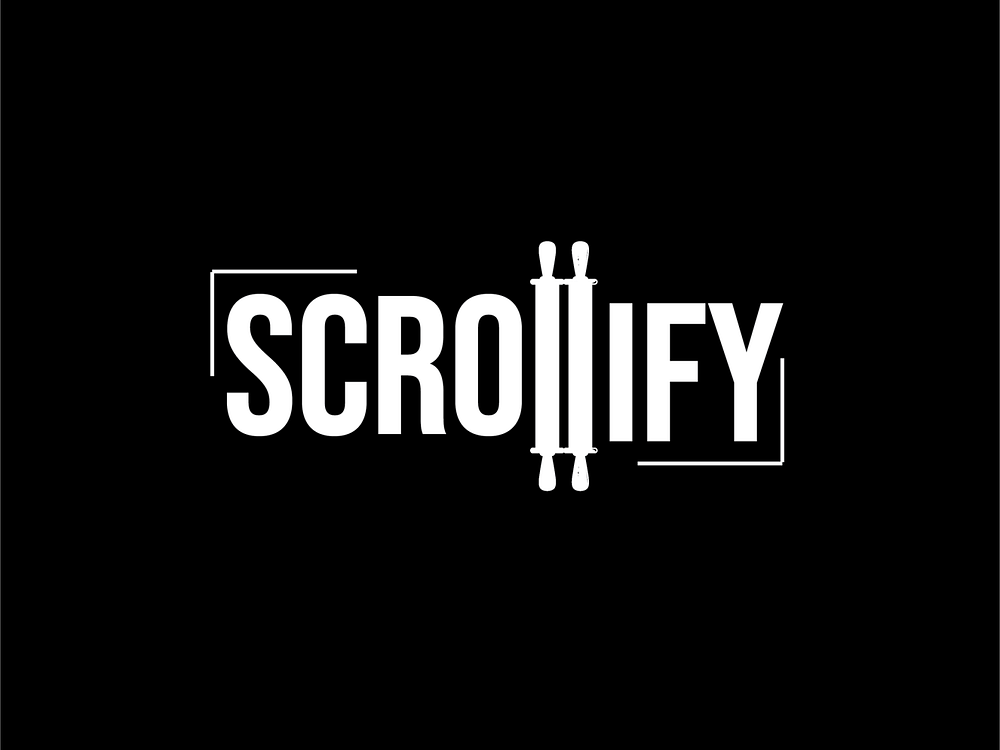 Scrollify Logo Mockup by Souharda Mukherjee on Dribbble