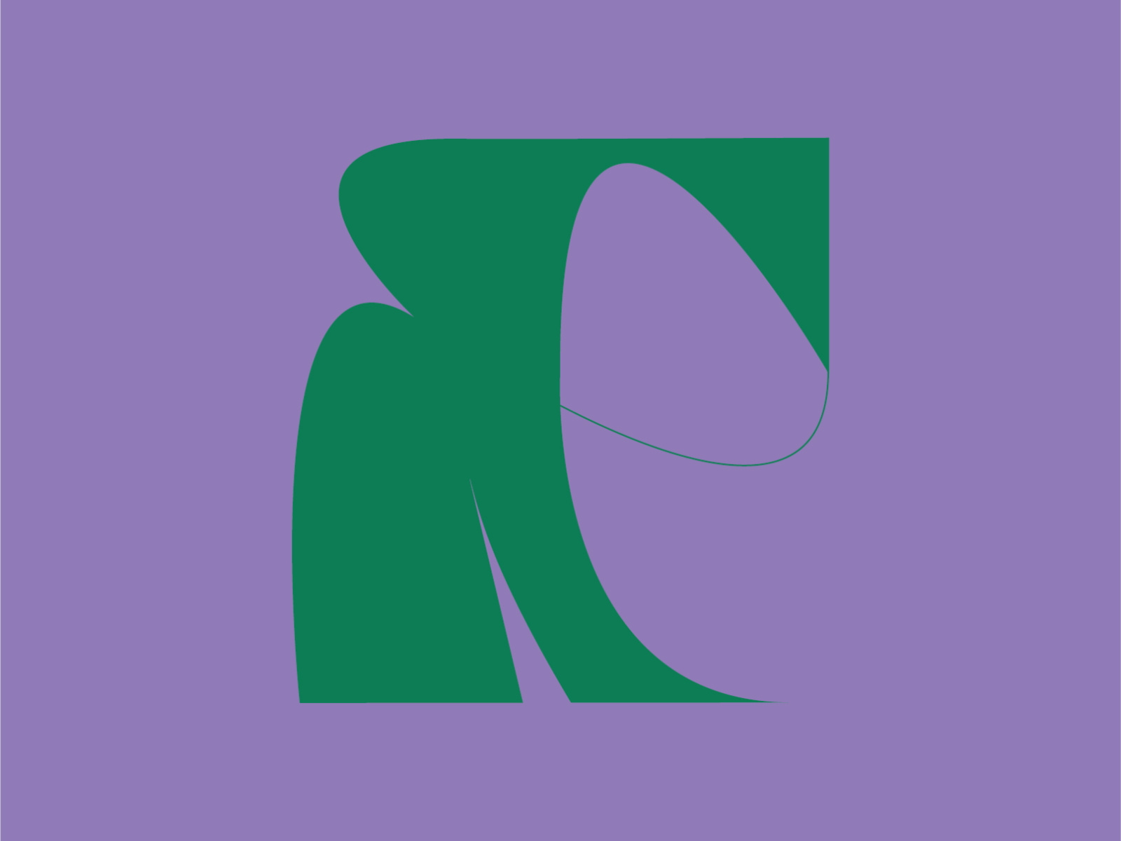 Letter R by Alexandra Burova on Dribbble