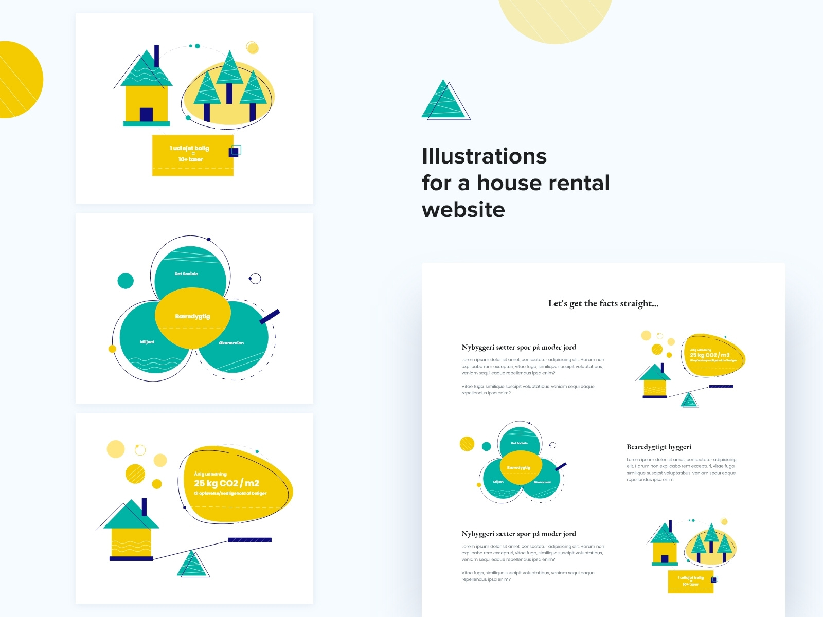 House Rental Website Illustrations by Alina Ibragimova on Dribbble