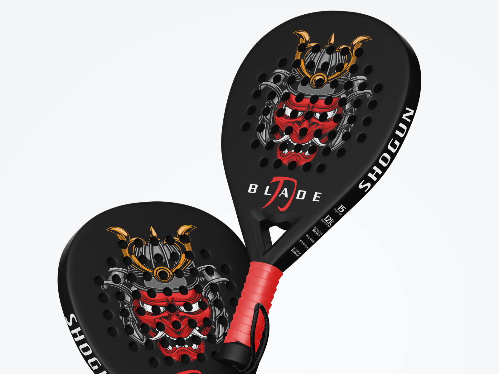 Blade Shogun squash paddle by Michael Schon on Dribbble