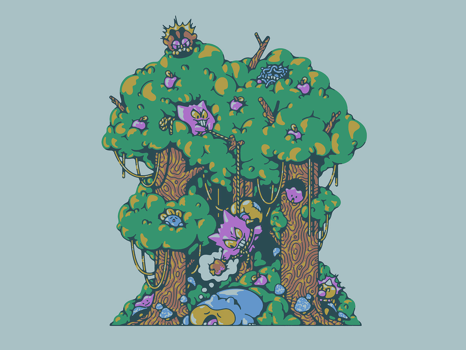 DREAM EATER by Daniel Mackey on Dribbble