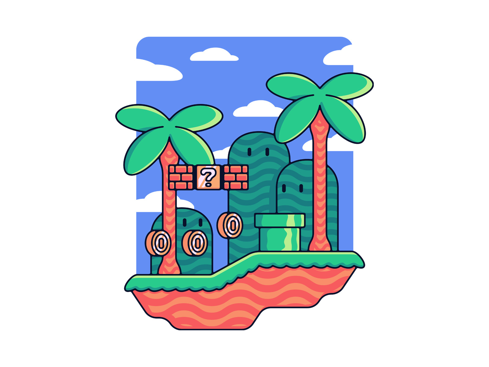 Super Mario Bros 3 by Daniel Mackey on Dribbble