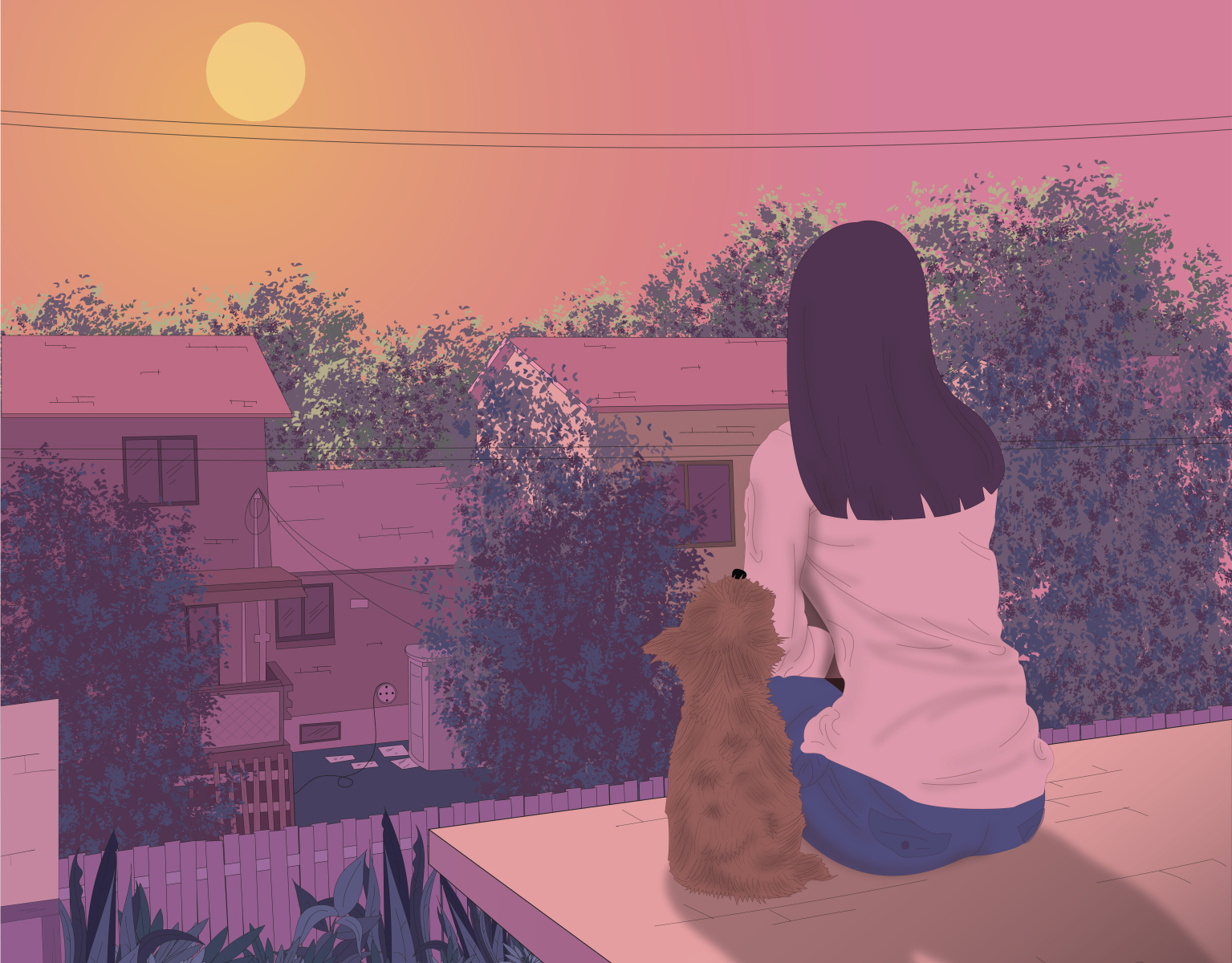 Sunset Lover by Kavya Ianala on Dribbble