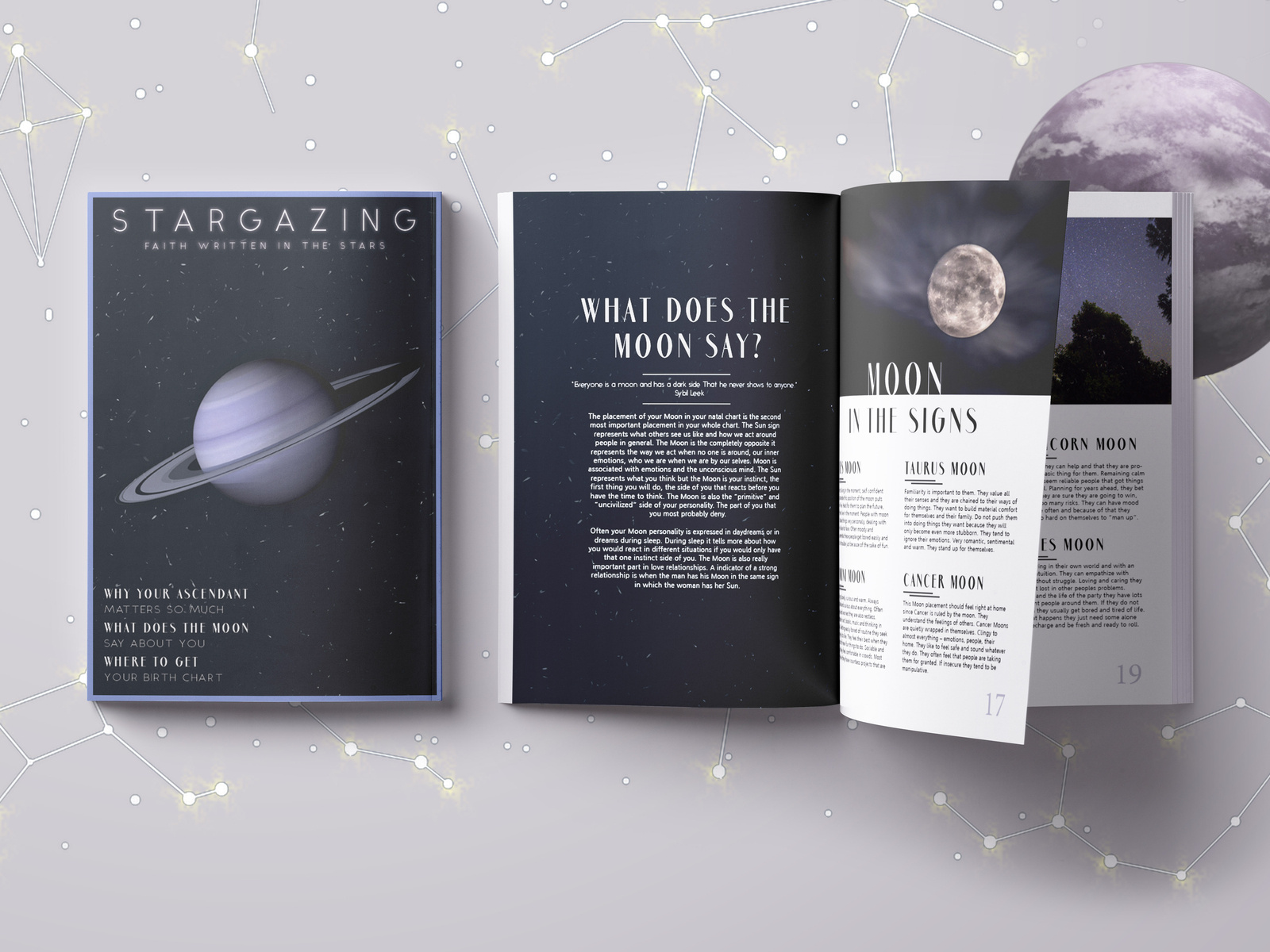 Astrology Magazine by koce1313 on Dribbble