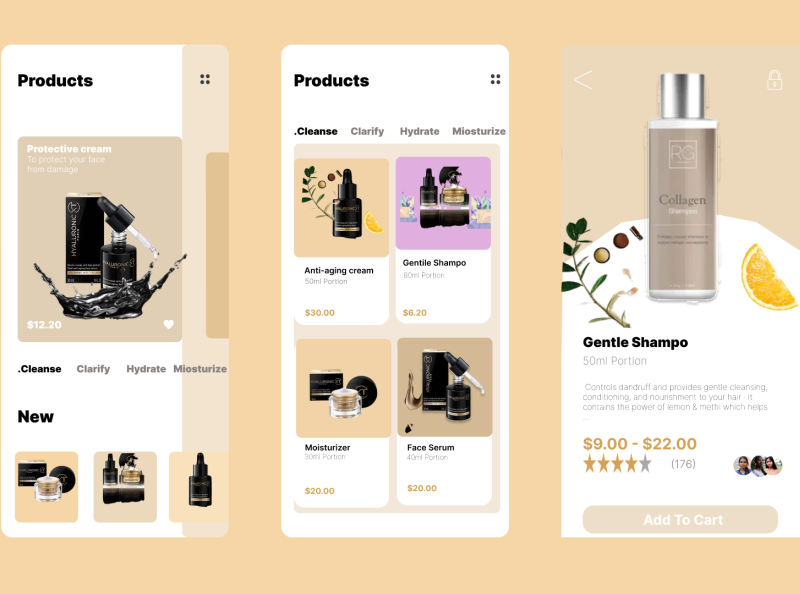 Beauty Screen 2 by Chidimma Gabriel on Dribbble