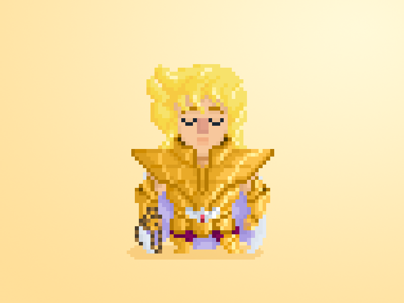 Pixel Little Guys & Gals pt. 19: Shaka of Virgo by Anthony Mendes on ...