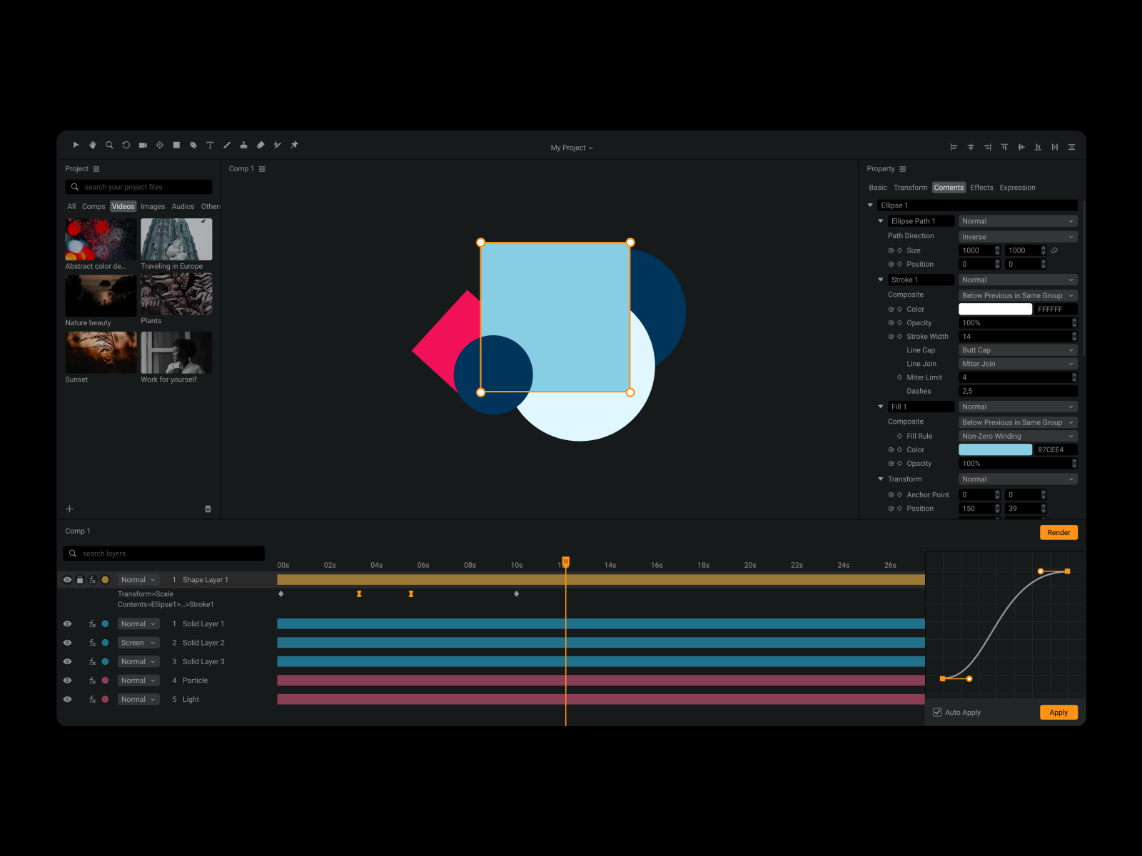After Effects UI Redesign By On Dribbble