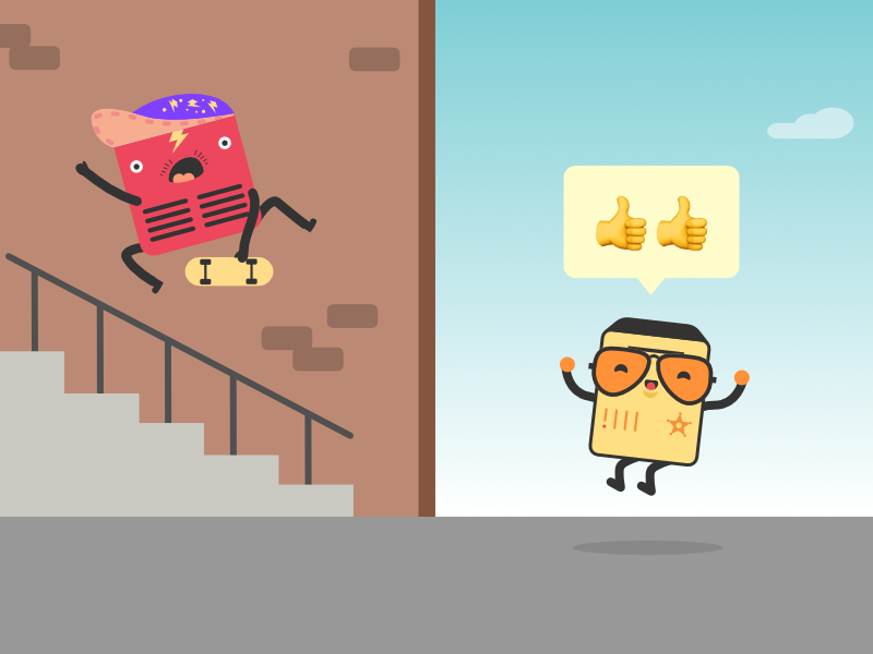 emoji-based peer review à la dnsimple by dnsimple on Dribbble