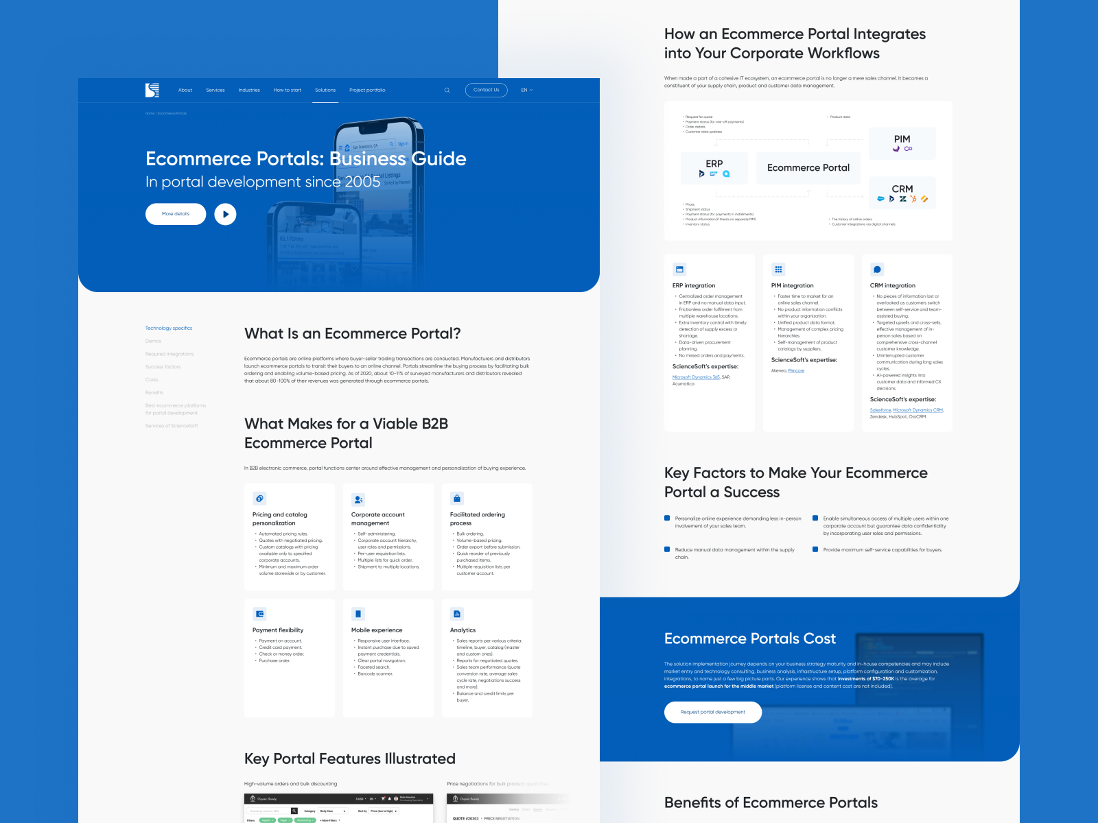 ScienceSoft by Evgeniy Lisovskiy on Dribbble