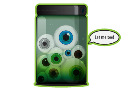 Eye Sticker by Thomas Olofsson on Dribbble