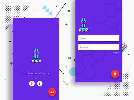 Meno by Vijay UI/UX on Dribbble
