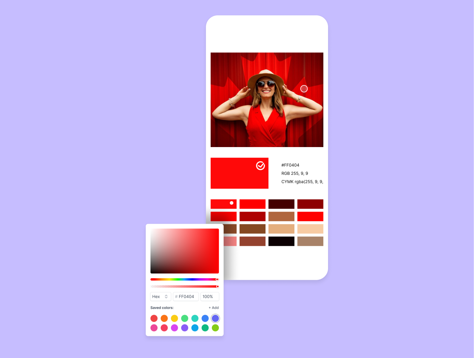 Color Picker by BobolaJames on Dribbble