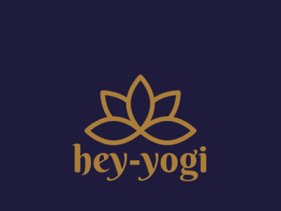 Hey-Yogi - Logo by Amy on Dribbble