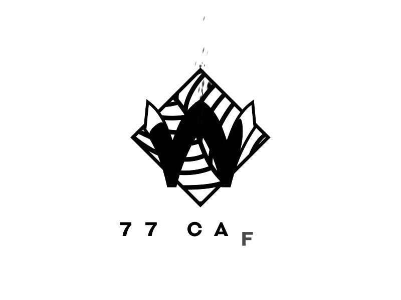 77 Cafe logo animation by gerald griffith on Dribbble