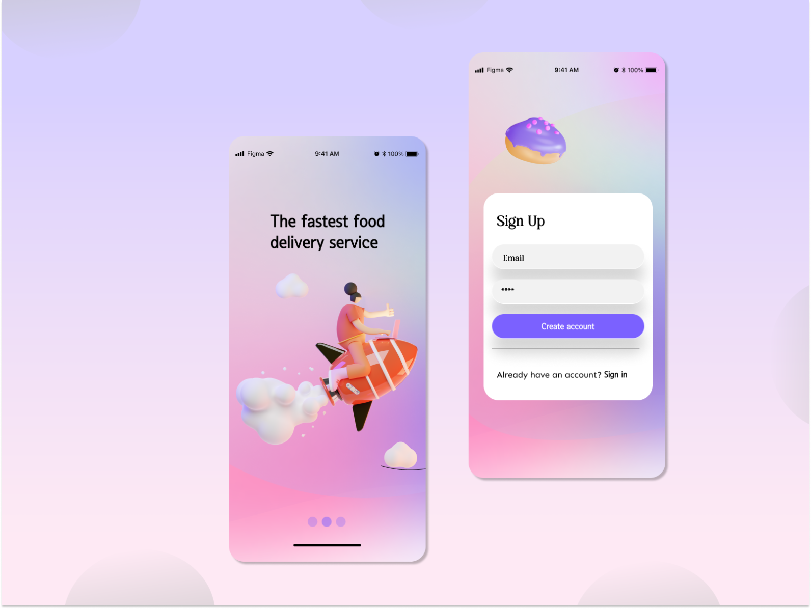 Mobile Application Design Template by Deepali Bapodara on Dribbble