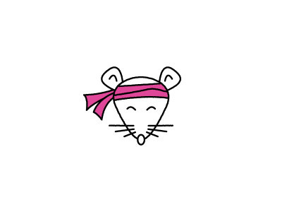 Ninja Mouse by Ashley Jankowski for Braizen on Dribbble