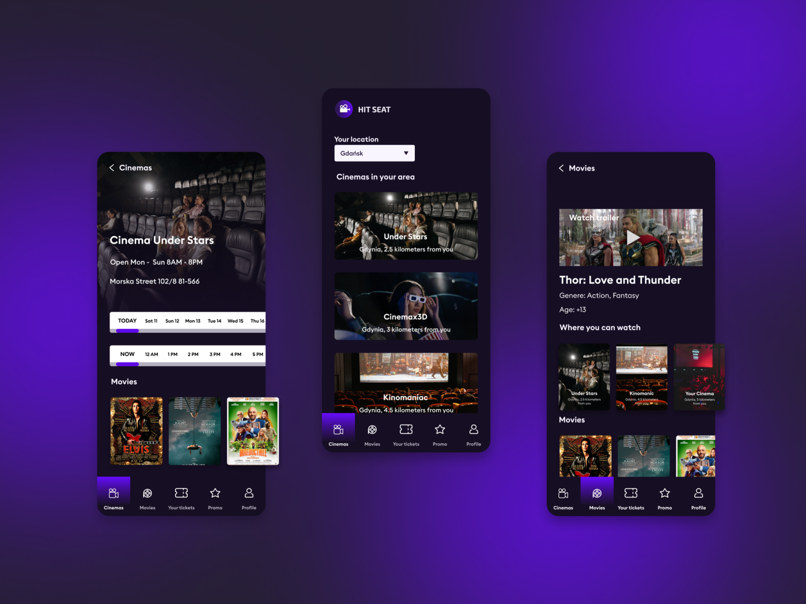 Seat Reservation App - Hit Seat by Magdalena Lesik on Dribbble