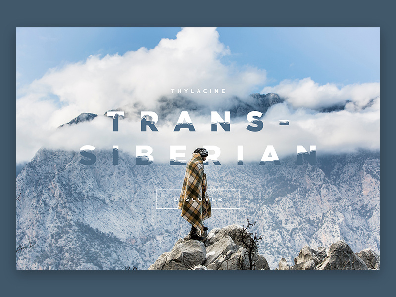 Transsiberian by Yedah Design on Dribbble
