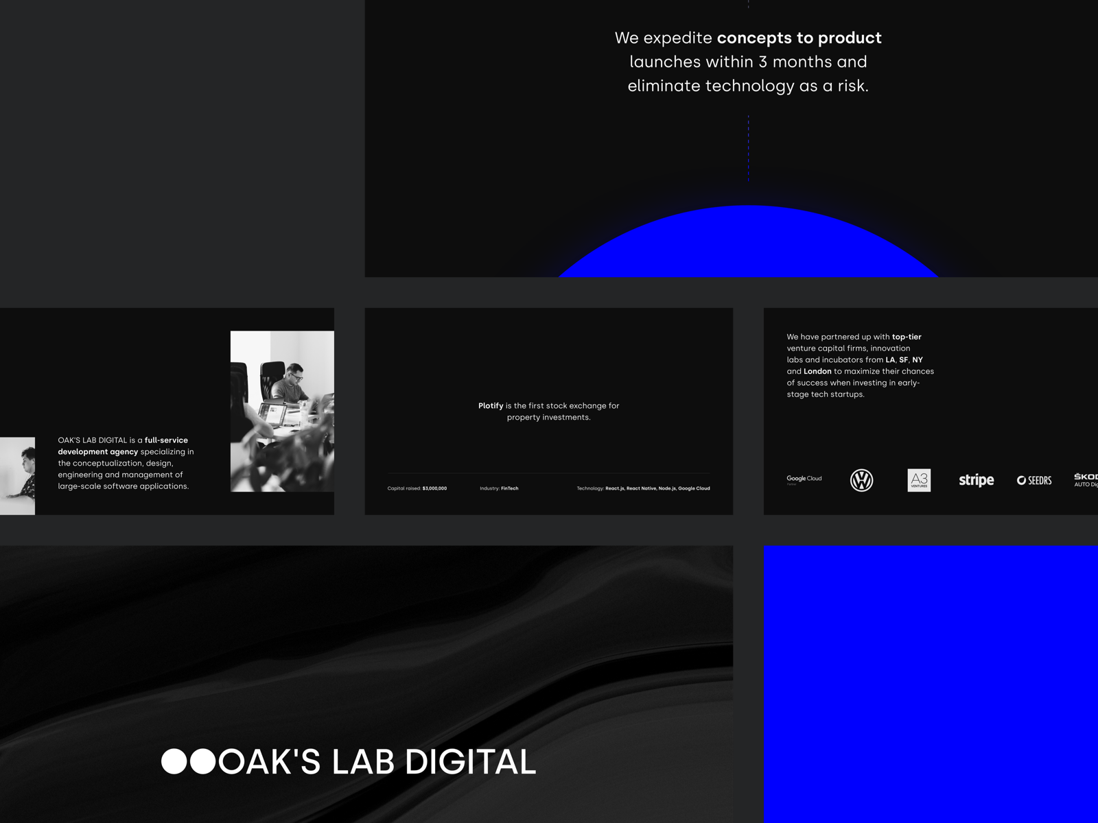 OAK'S LAB — Slides by Filip Kominik for OAK'S LAB on Dribbble