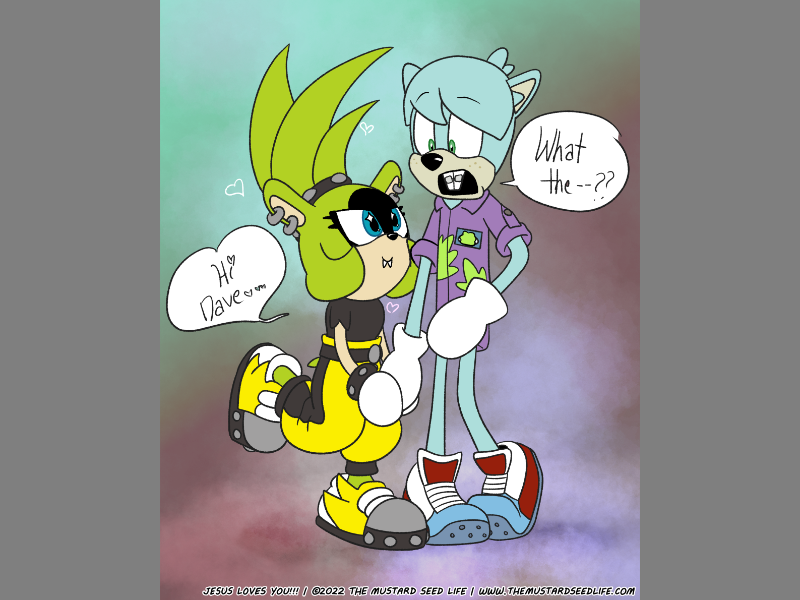 Dave The Intern X Surge The Tenrec Fan Art By Tiny Mustardseed On Dribbble