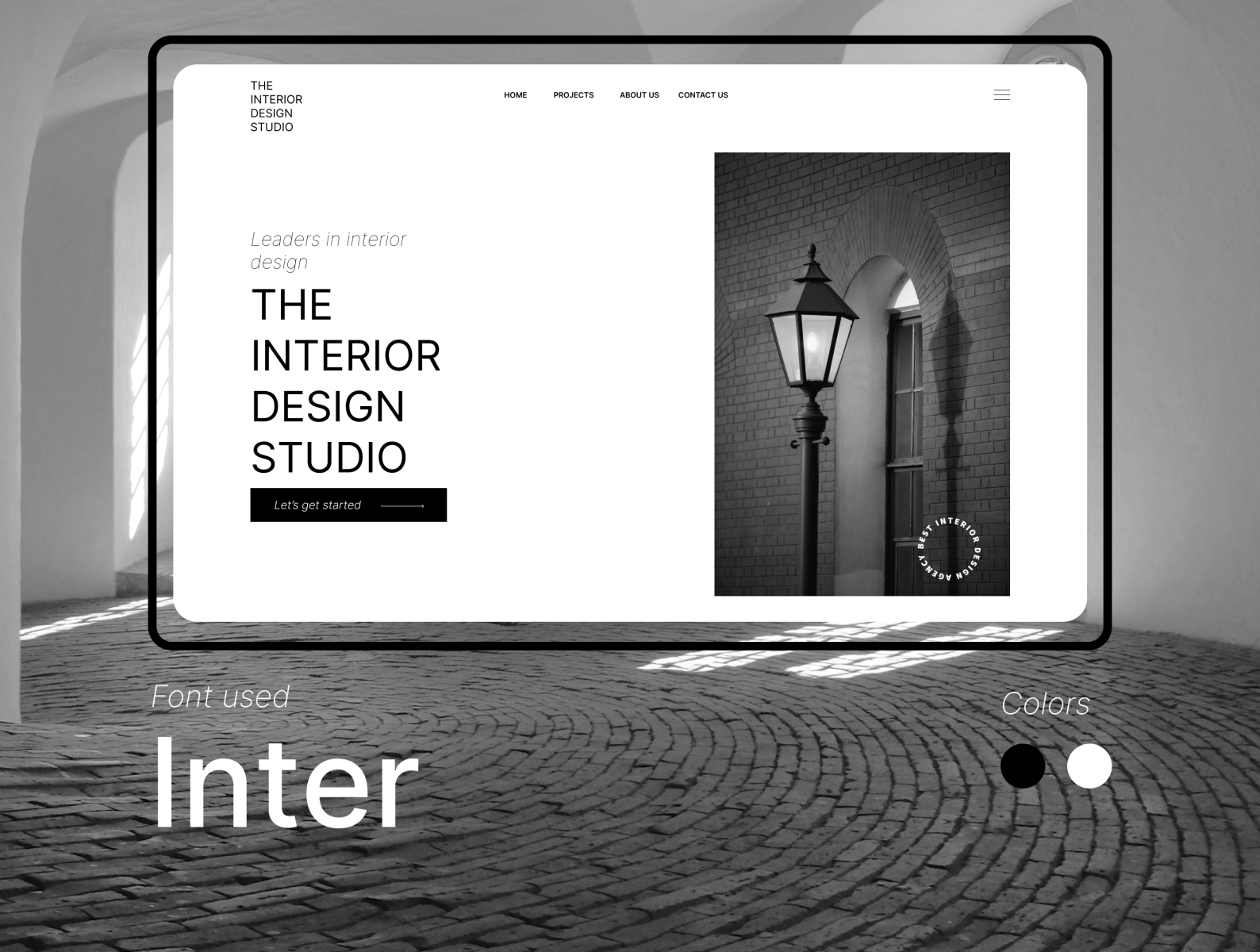 Website design for Interior Design Studio by WOLFx Digital on Dribbble