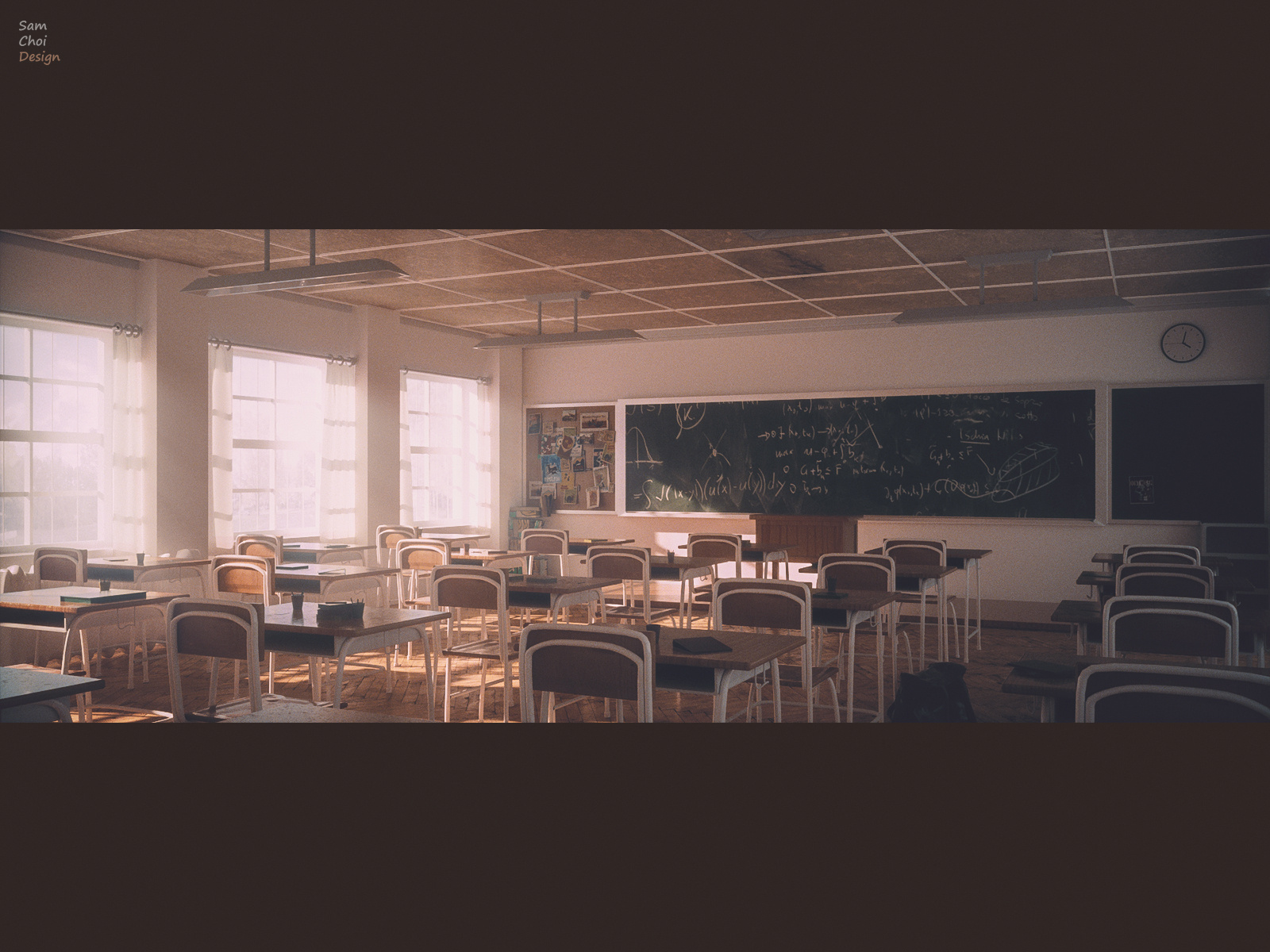 classroom(day) by Samchoi on Dribbble