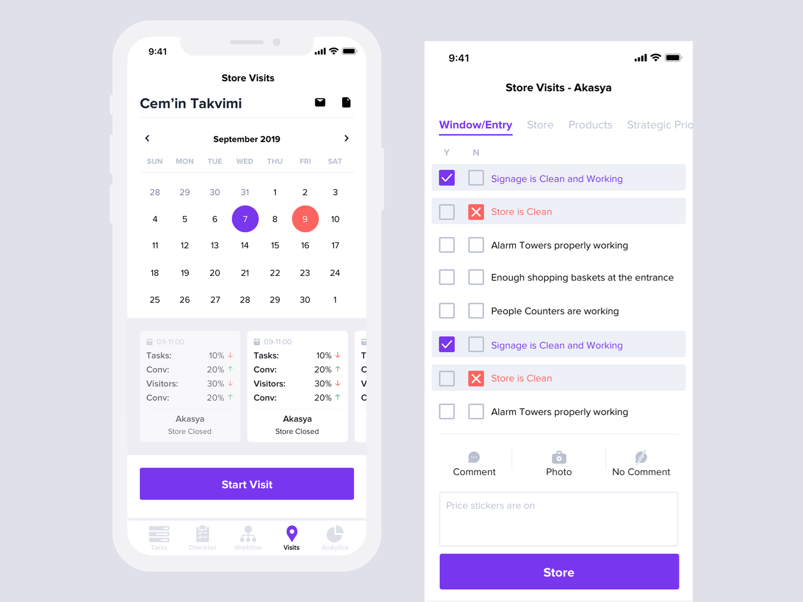 Store Management App by Fehmi Yemeni on Dribbble