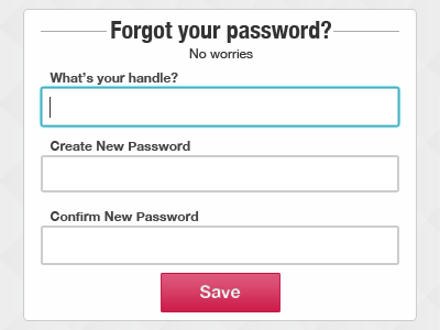 Friendly Password Creation by Kelli Johannessen on Dribbble