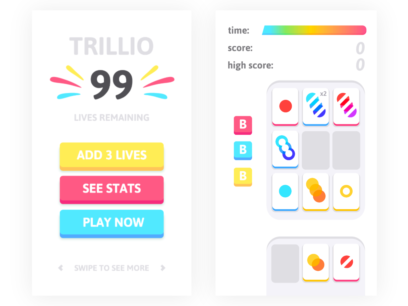 Card Game UI by Zach on Dribbble