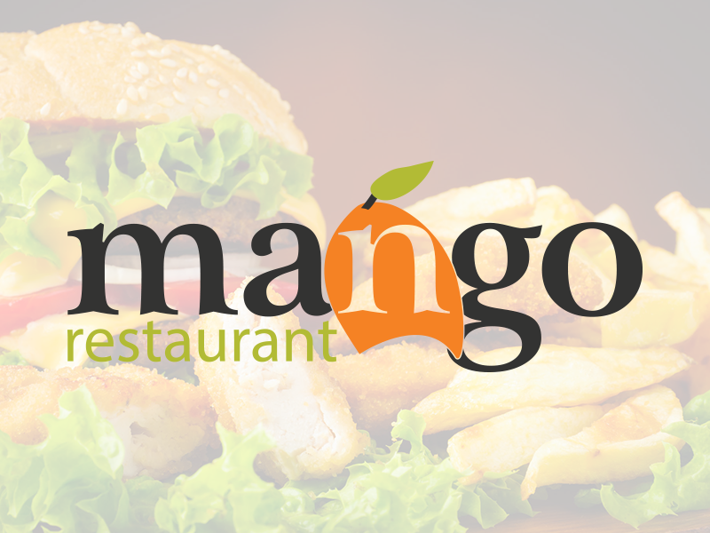 Mango restaurant logo by Hassaan ALalosy on Dribbble