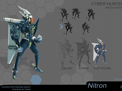 Game Character Concept art by Pedro on Dribbble
