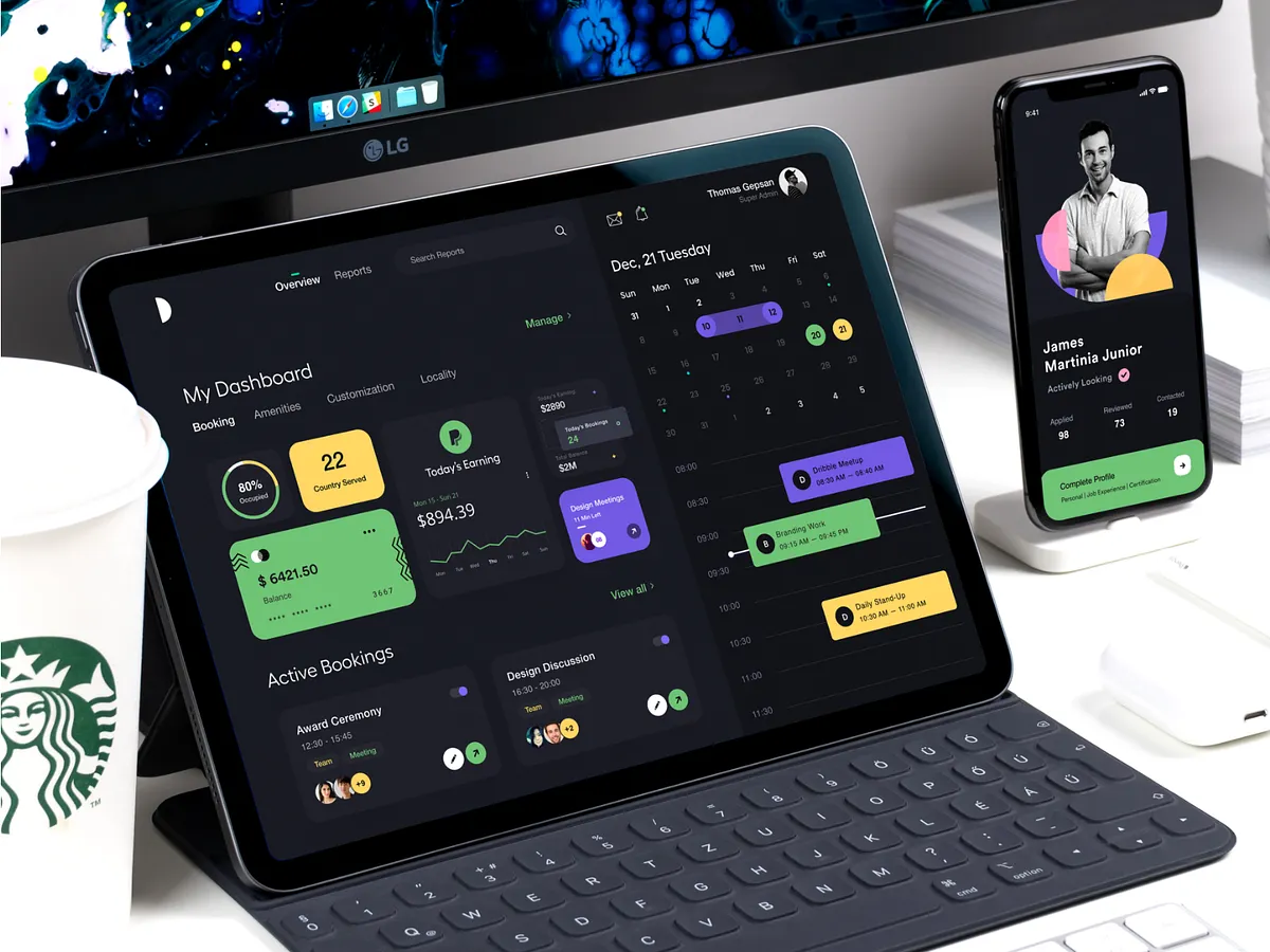 Black UI designs, themes, templates and downloadable graphic elements ...