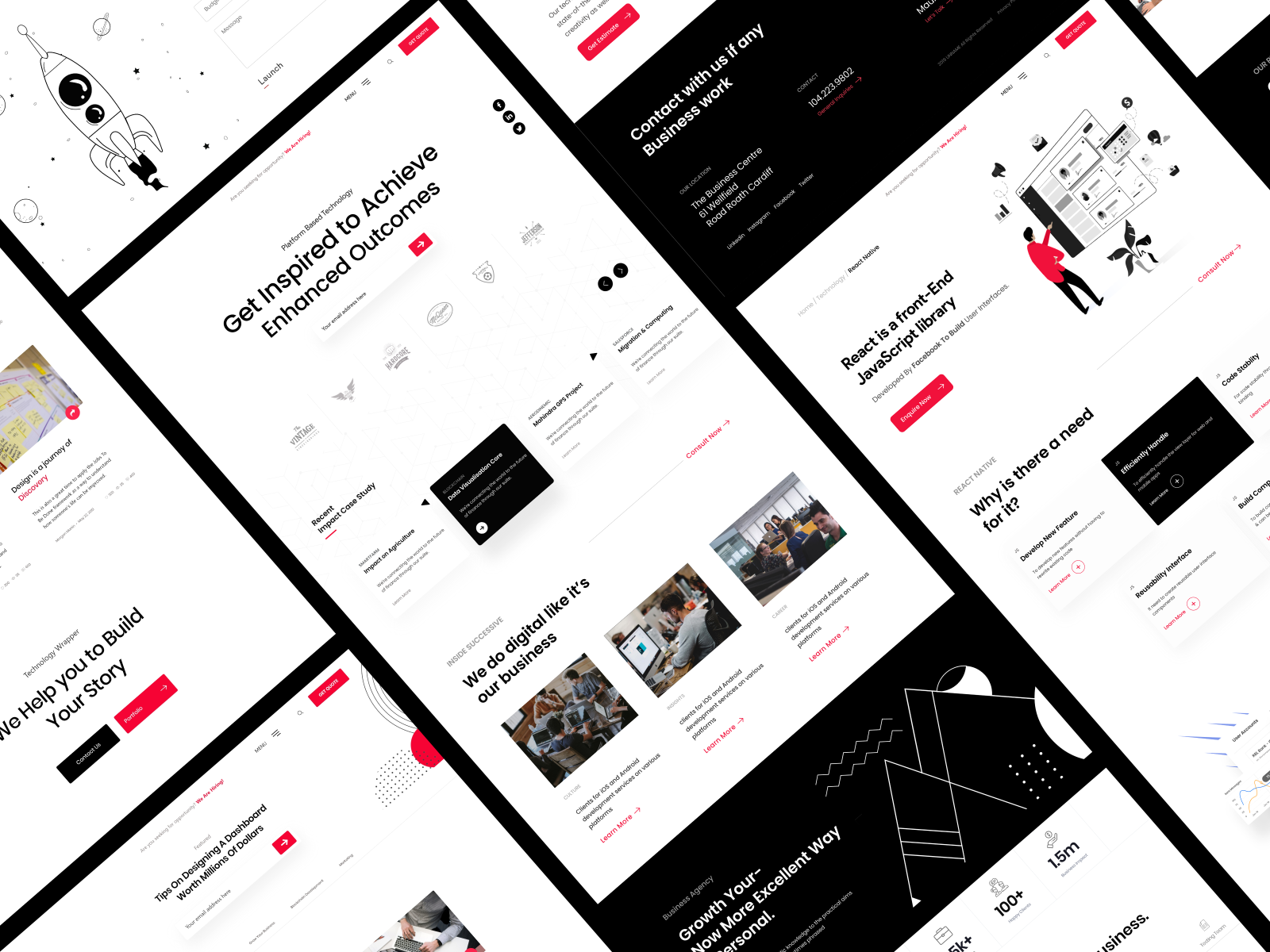 Website Design by DStudio® on Dribbble