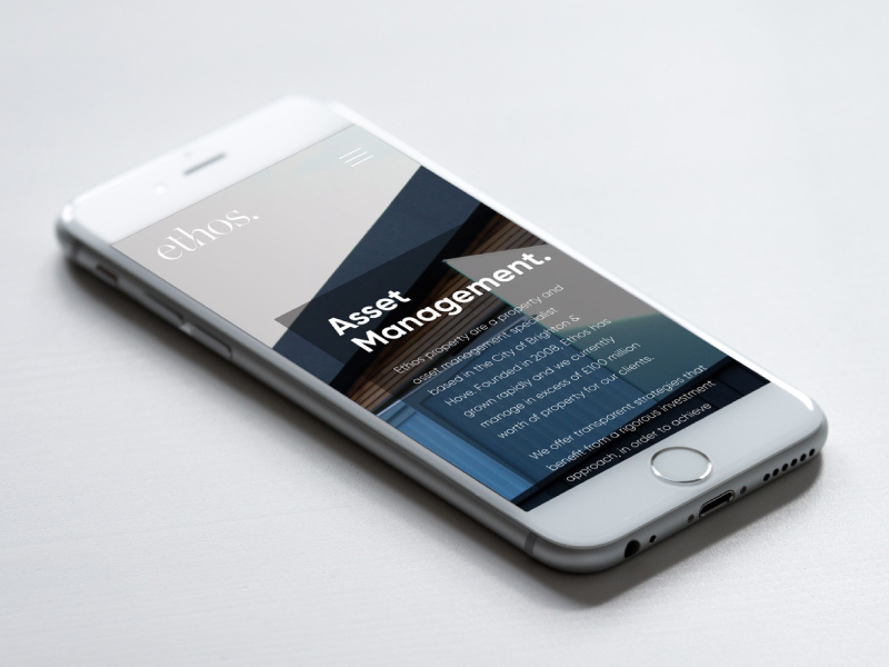 Ethos Mobile Website Design by Fable&Co. on Dribbble